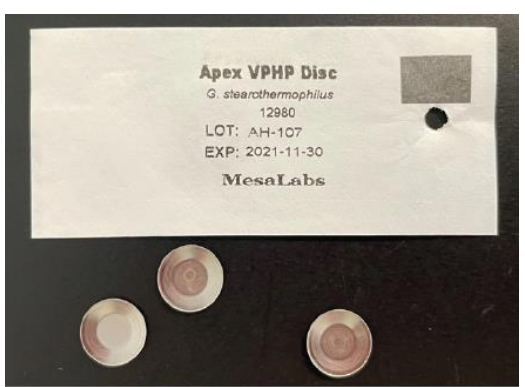 Biological Indicators for Vaporized Hydrogen Peroxide Isolator ...